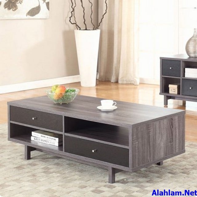 اشكال ترابيزات مودرن خشب صغيرة وكبيرة 2025 - موقع شملول